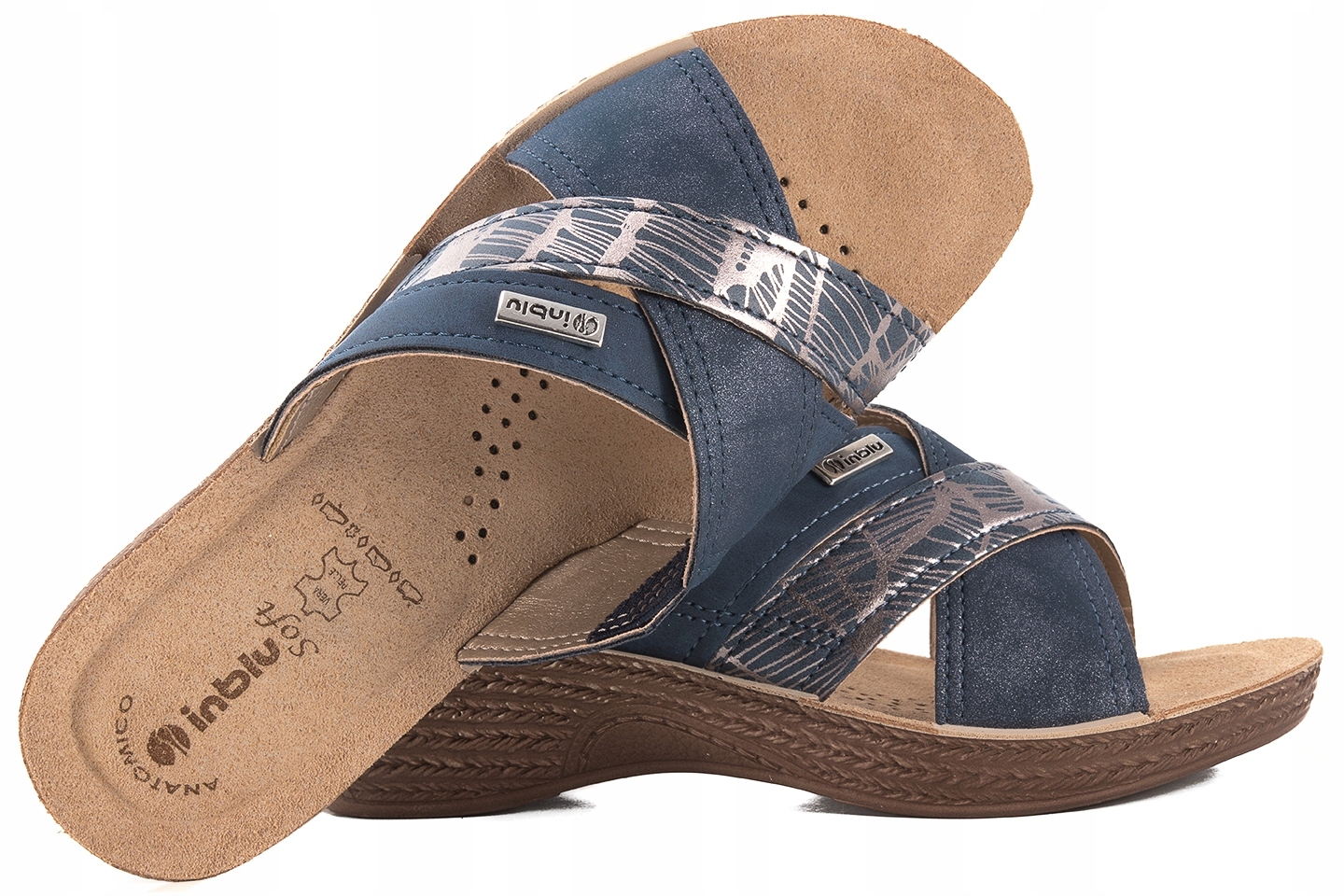 INBLU GL-55 KLAPKI DAMSKIE KOTURN SOFT PU granat (5902726437557) • Cena, Opinie • Eleganckie ...