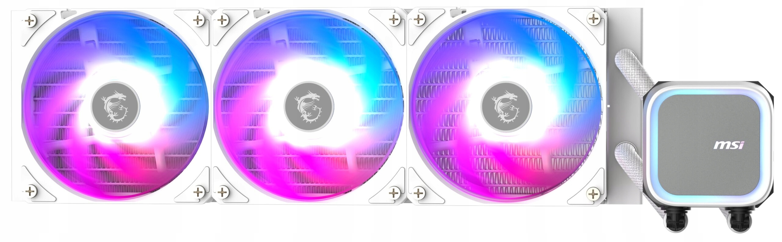 Vodní chlazení MSI MAG CoreLiquid P360 ARGB Bílé za 5422.00CZK - Allegro