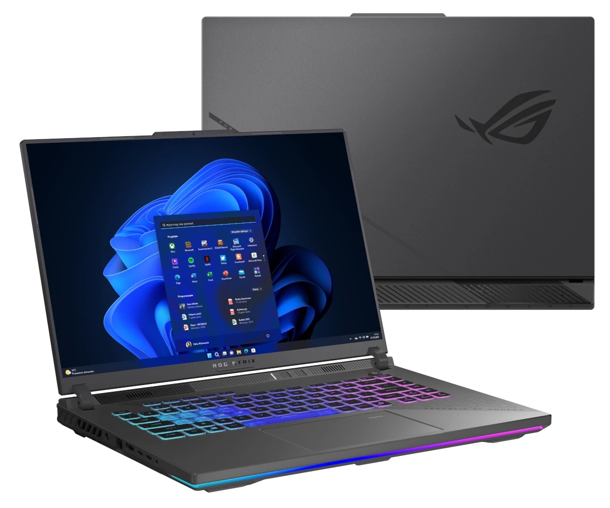Laptop ASUS ROG Strix G16 G614PR R9-8940HX 16GB 1TB RTX5070Ti 165Hz W11 ...