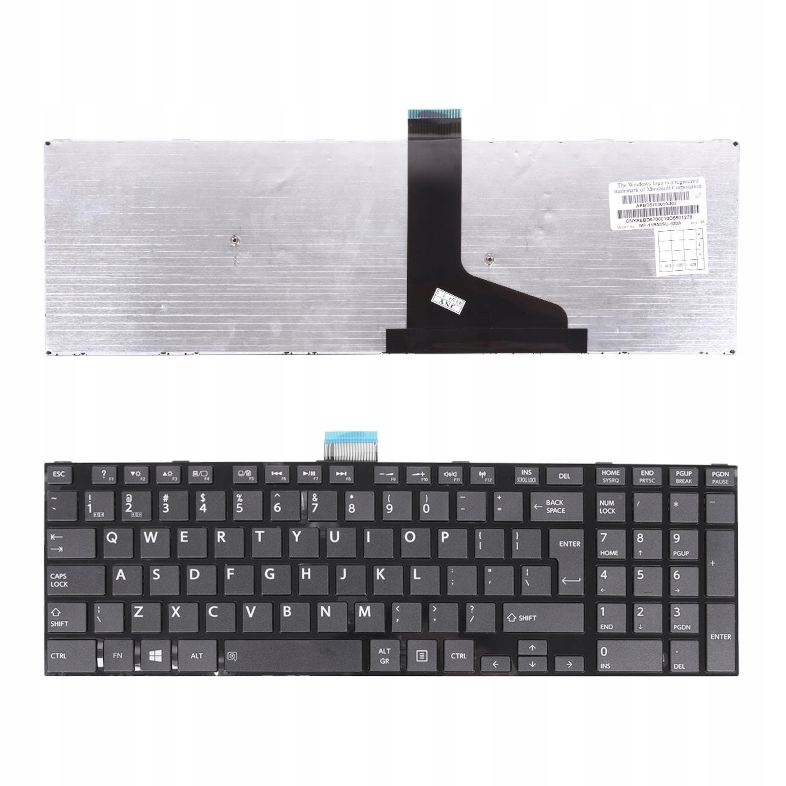 KLAWIATURA TOSHIBA C70 C70-A C70D C70D-A C75 C75D w GDAŃSK - Sklep, Opinie, Cena w Allegro