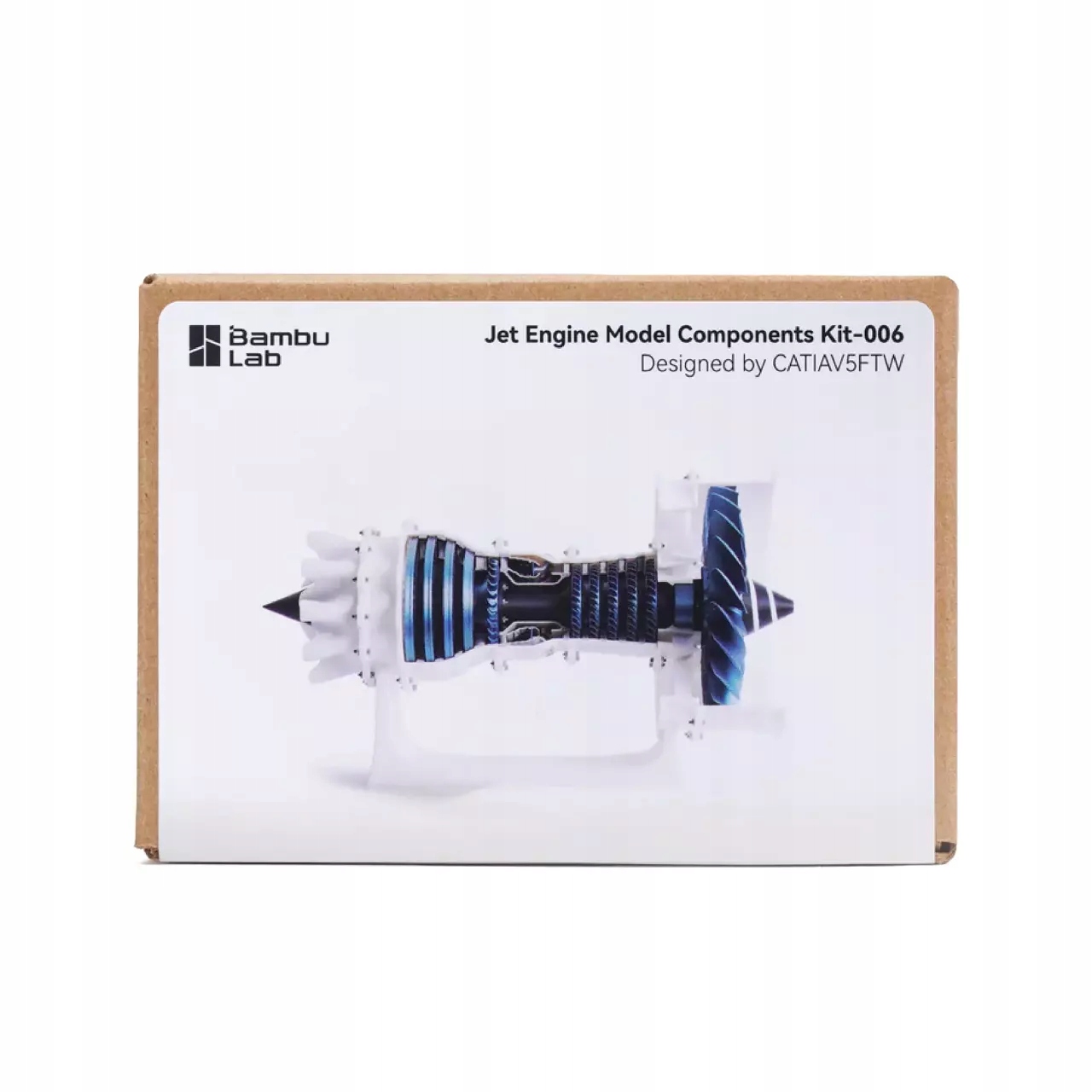 Zestaw Bambu Lab Jet Engine Model Components Kit-006 Silnik Odrzutowy ...