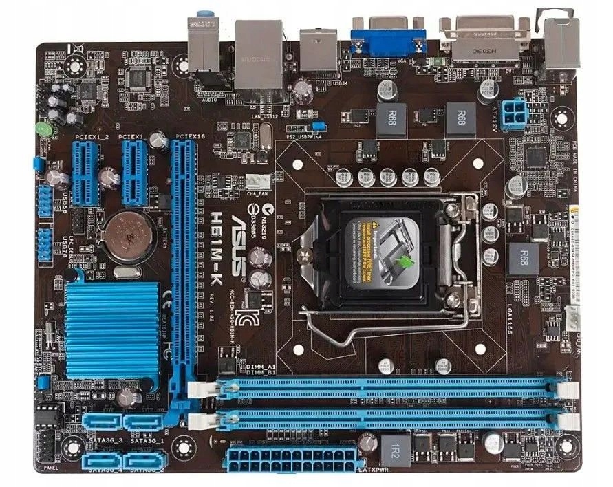 Płyta główna Asus H61M-K Intel Socket 1155 DDR3 Micro ATX w Poznań - Sklep, Opinie, Cena w Allegro