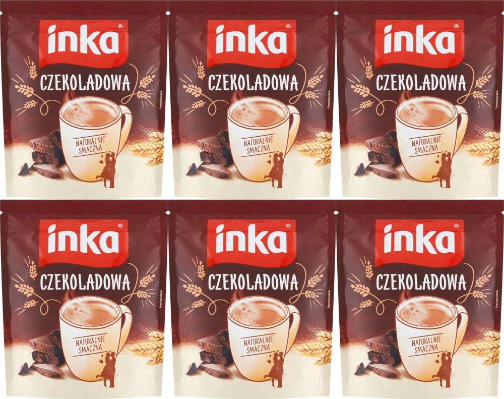 Kawa Inka zbożowa o smaku czekoladowym 200g x6 (0732757245983) • Cena ...