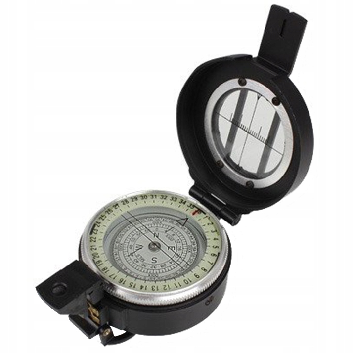 Kompas turystyczny busola Mil-Tec British Metal Lensatic Compass ...
