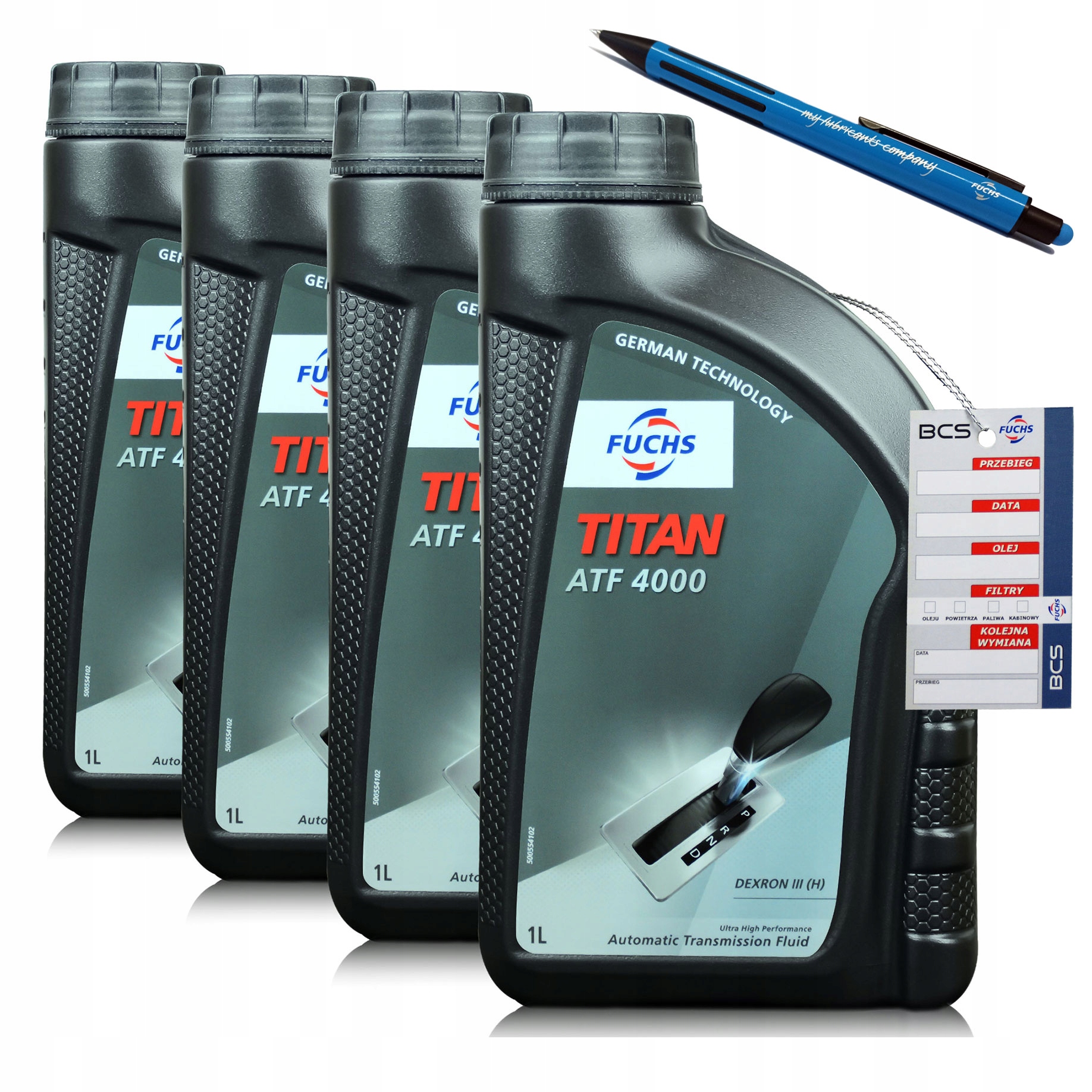 Масло Fuchs TITAN ATF 4000 - 4L дистрибьютор купить на Avtoex из Польши ...