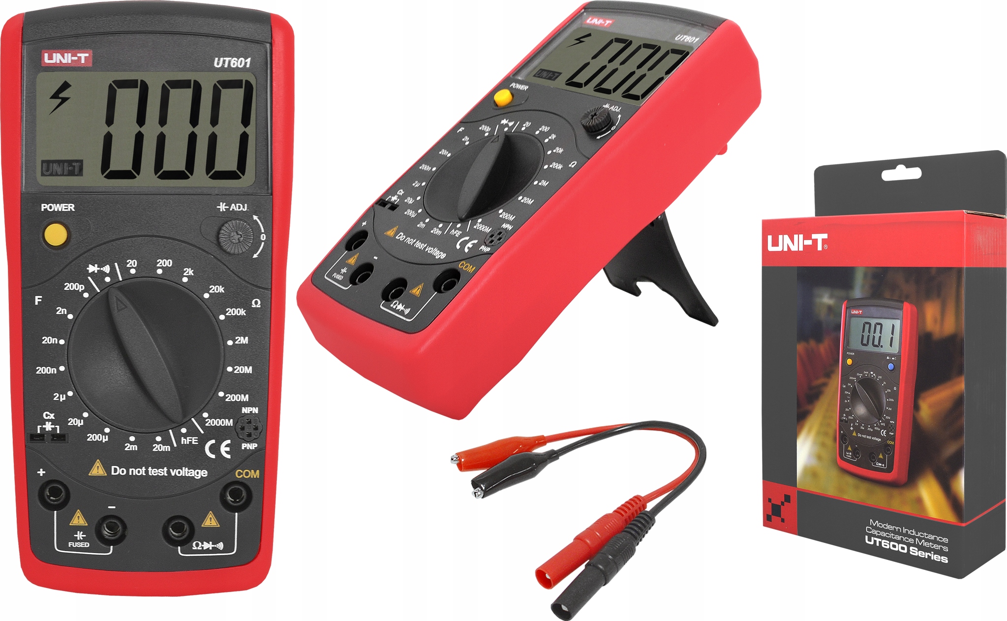 2x Uni-t Ut601 Digital Resistance Capacitance Meter Multimeter ...