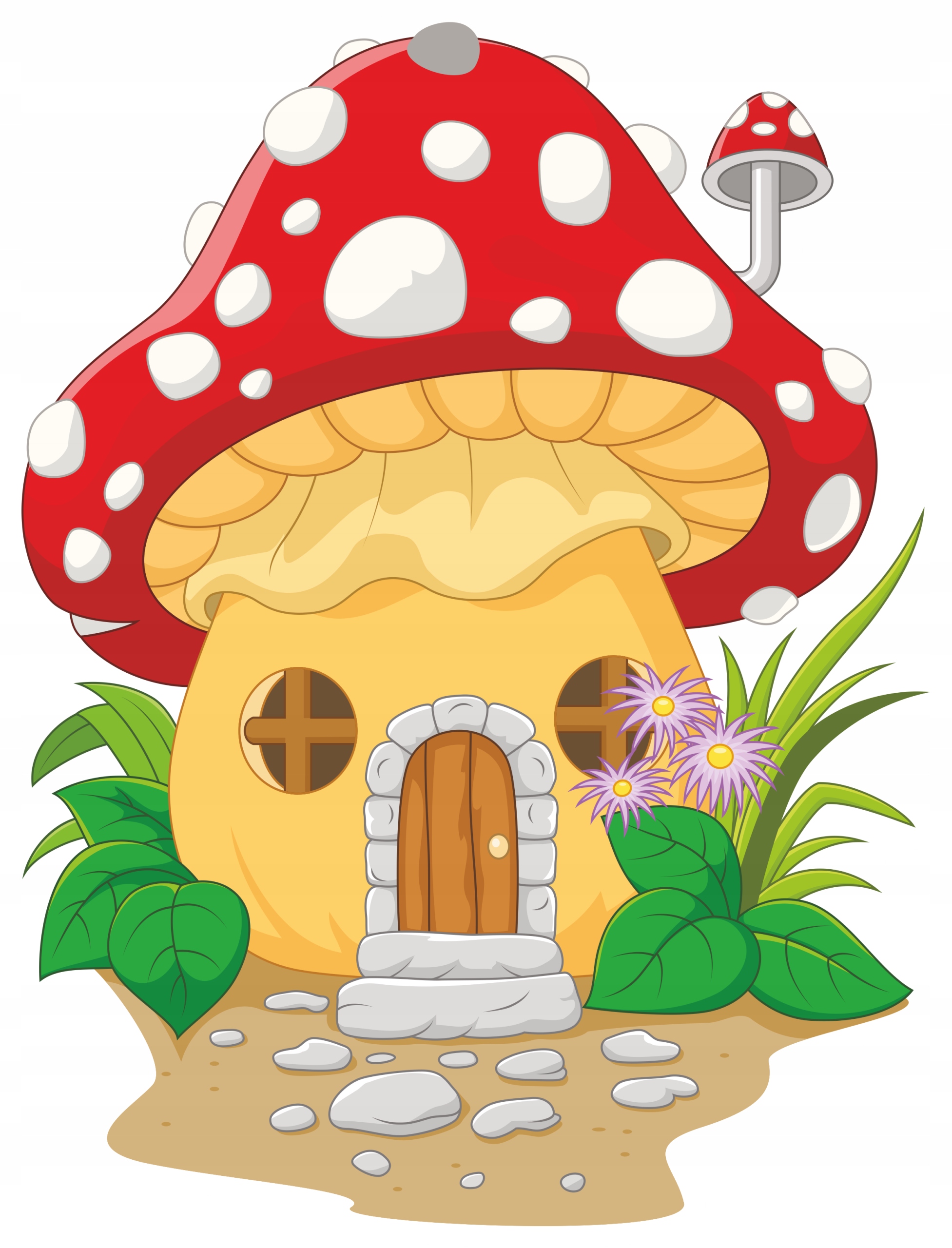 NAKLEJKA NA OKNO SZYBĘ LUSTRO MUCHOMOREK DOMEK DOM • Cena, Opinie ...