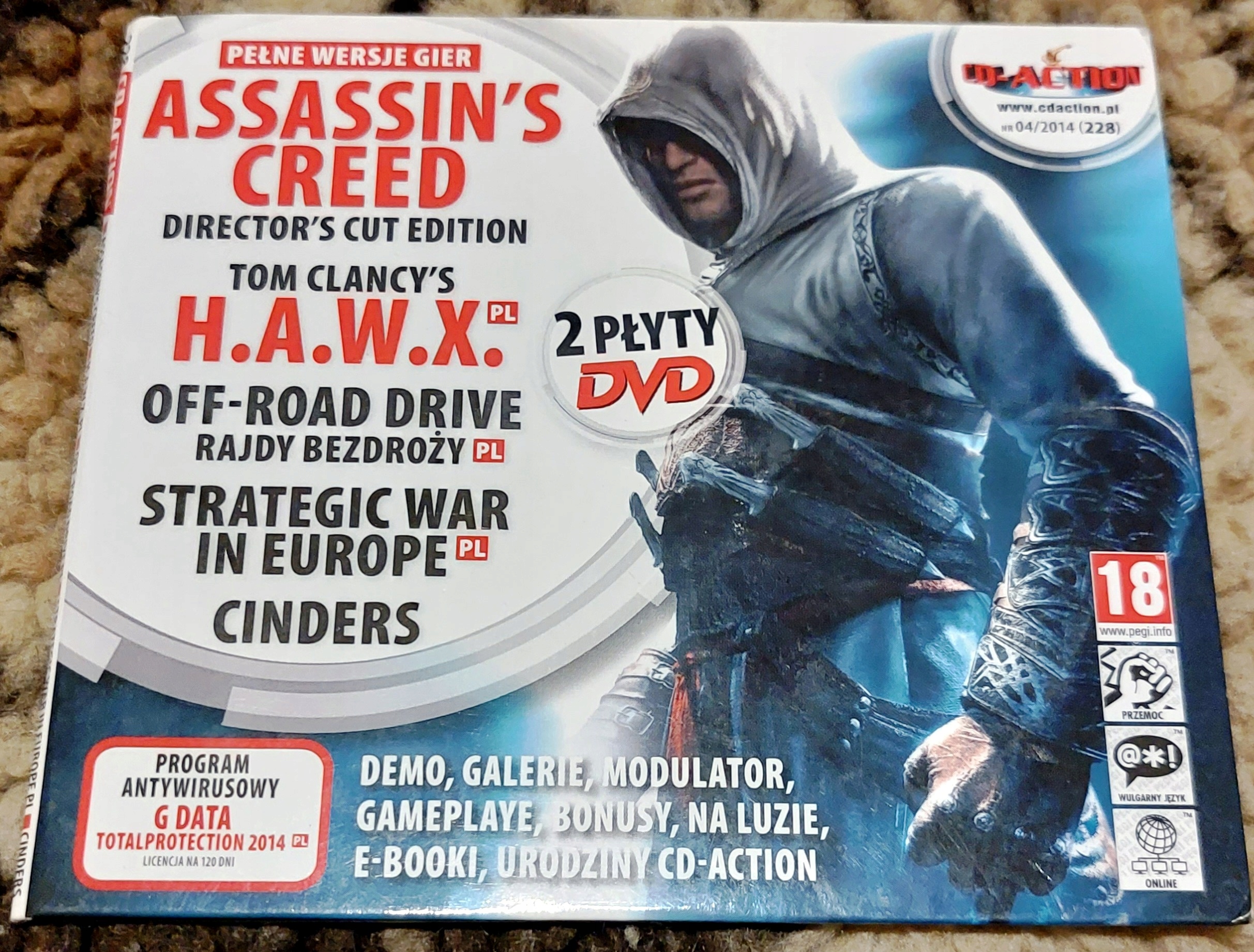 PŁYTA DVD NUMER 228 Z CZASOPISMA CD-ACTION - Stan: Używany 10.00PLN - Sklepy, Opinie, Ceny w Allegro