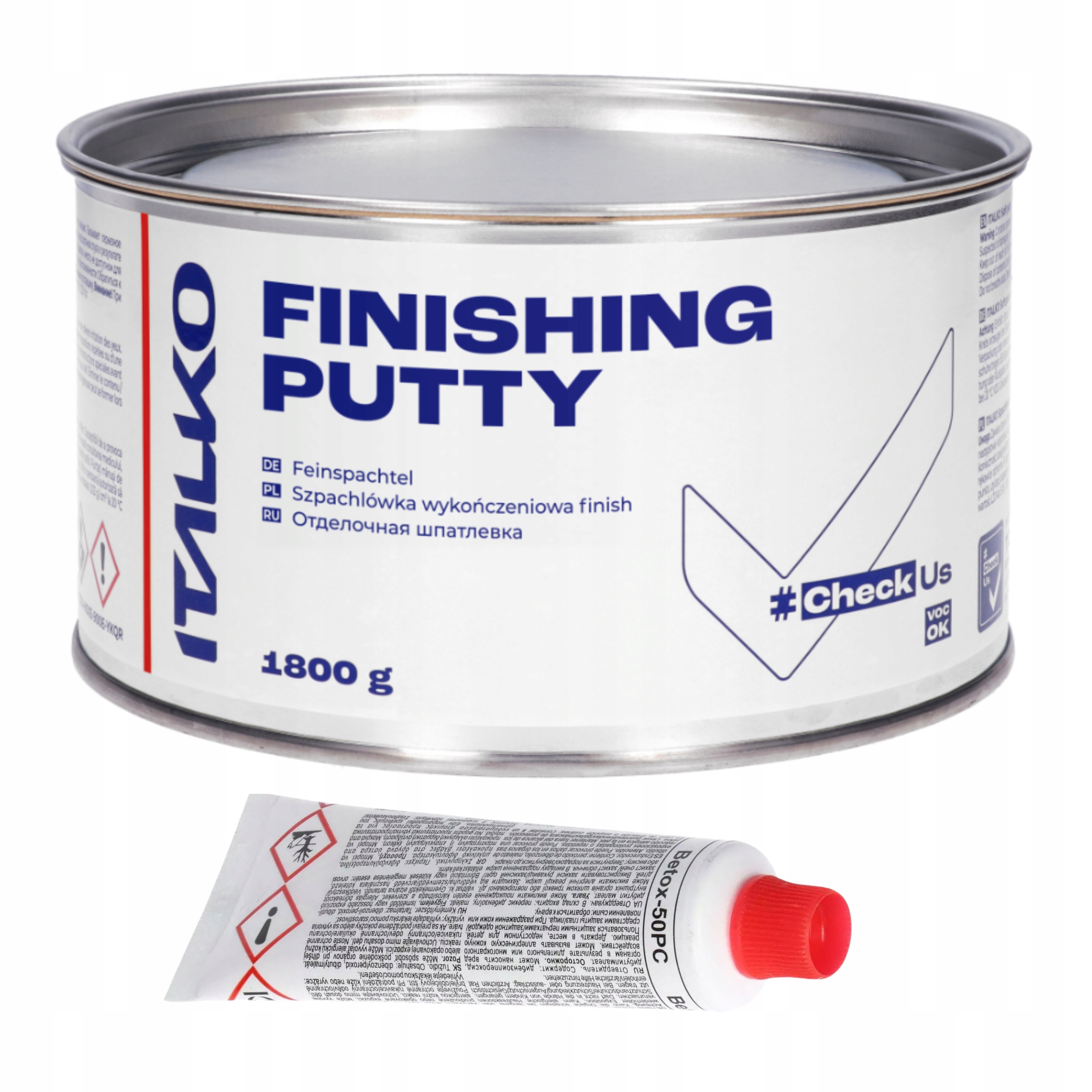 SZPACHLA SAMOCHODOWA WYKOŃCZENIOWA SZPACHLÓWKA FINISH ITALKO 1.8KG ...