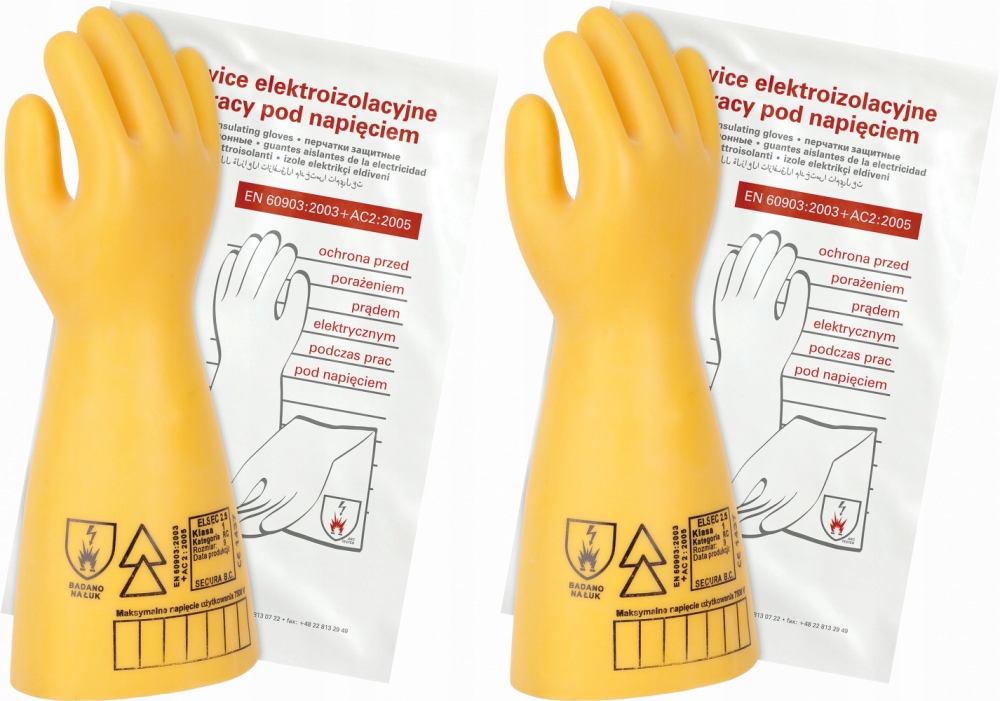 Rękawice Secura ELSEC rozmiar 11 - XXL 1 par (5907553307752) • Cena ...