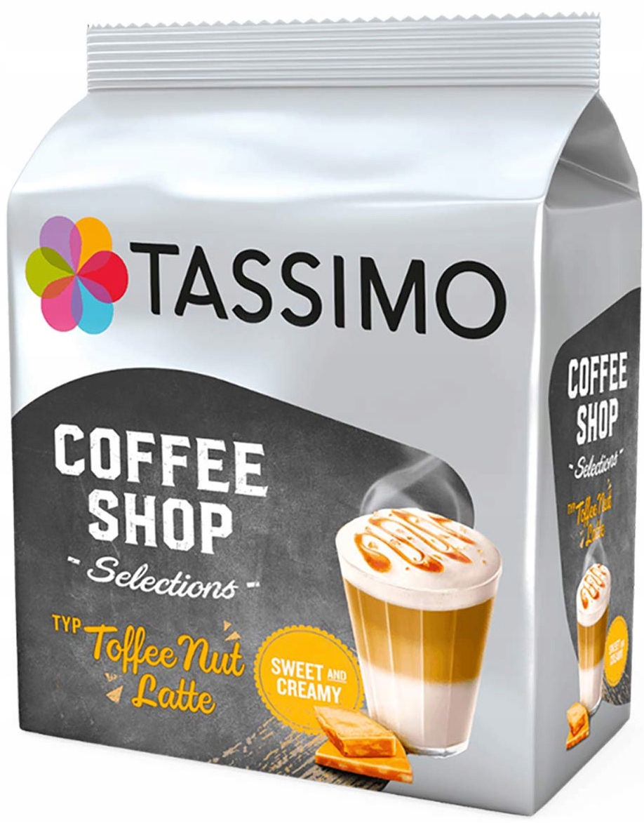 Kapsle TASSIMO Toffee Nut Latte 8 Creamy - Allegro