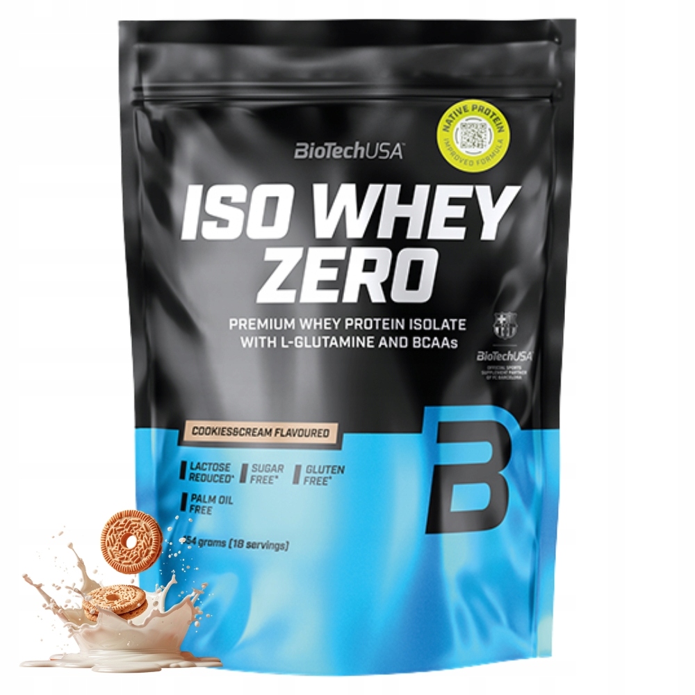 BIOTECH ISO WHEY ZERO 454g IZOLAT BIAŁKO MASA I REGENERACJA, BEZ ...