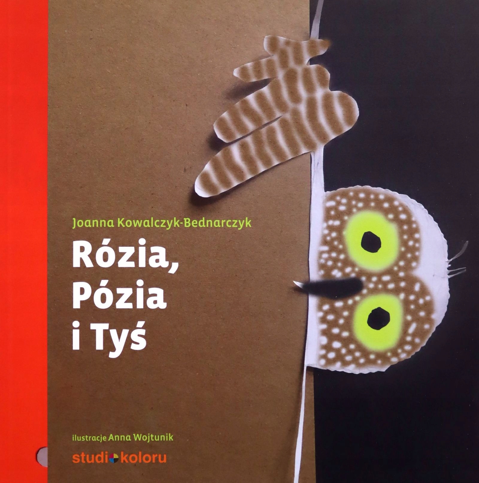 Rózia, Pózia i Tyś Joanna Kowalczyk Bednarczyk Książki dla dzieci ...