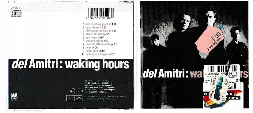 Płyta CD Del Amitri - Waking Hours 1989 I Wydanie ...