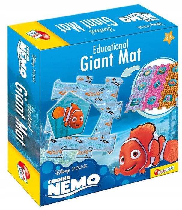 Lisciani Puzzle Hledá Se Nemo Giant Mat 12 Dílků - Nízká cena na Allegro
