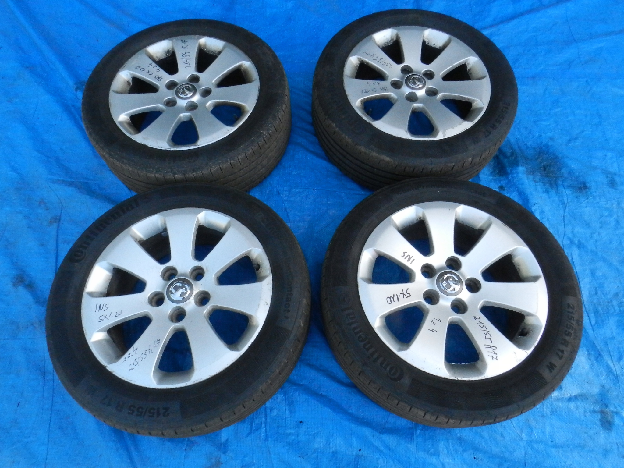 Felga aluminiowa Opel OE 13235010 7.0" x 17" 5x120 za 1199.99PLN z Ruda ...