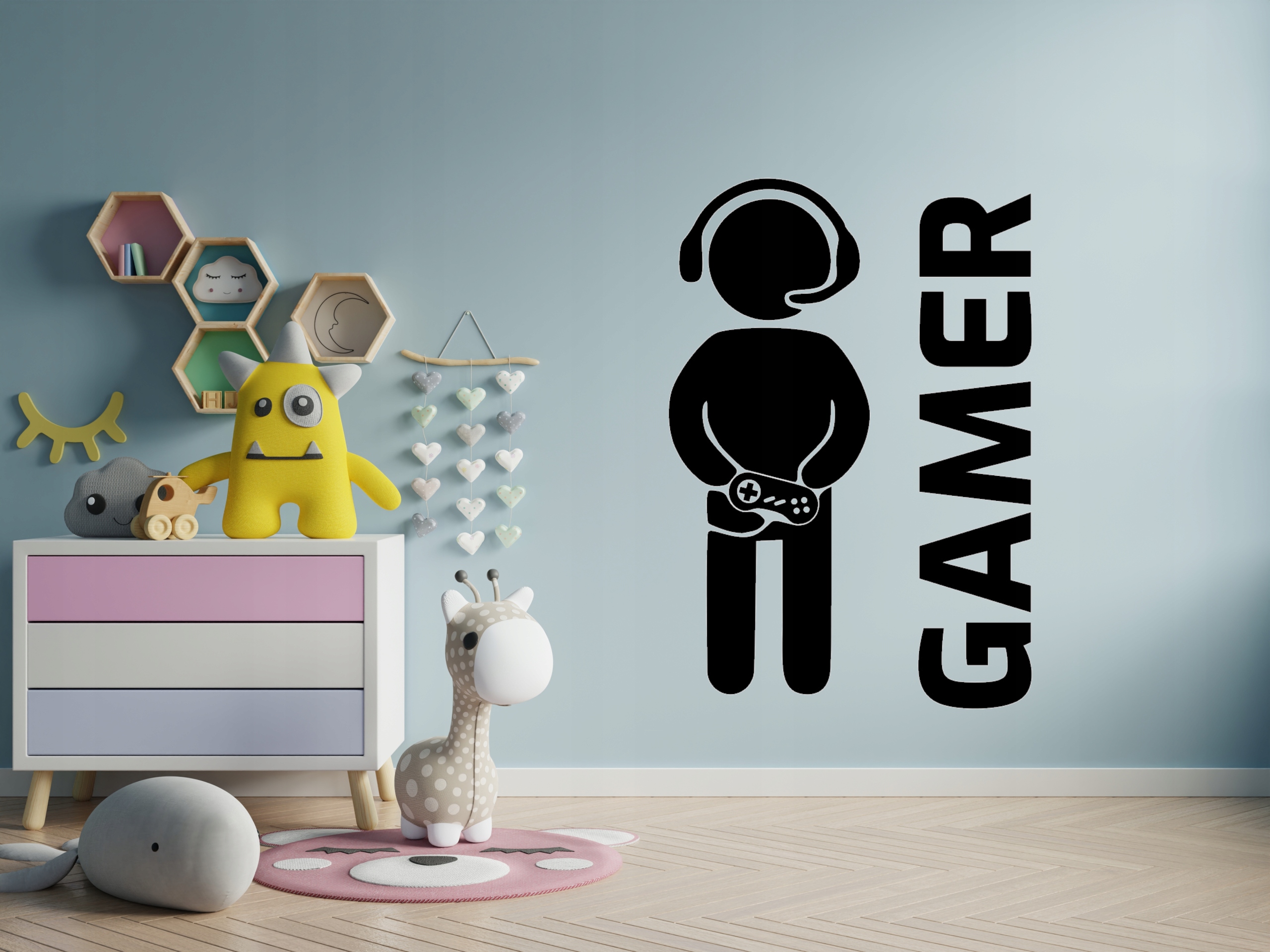 Naklejka na ścianę GAMER GRACZ dekoracja ścienna - Deco-Online | Sklep ...