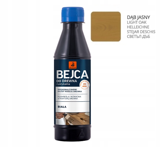 Bejca Dragon spirytusowa 0,2 l dąb jasny • 6.98PLN • Bejce ...