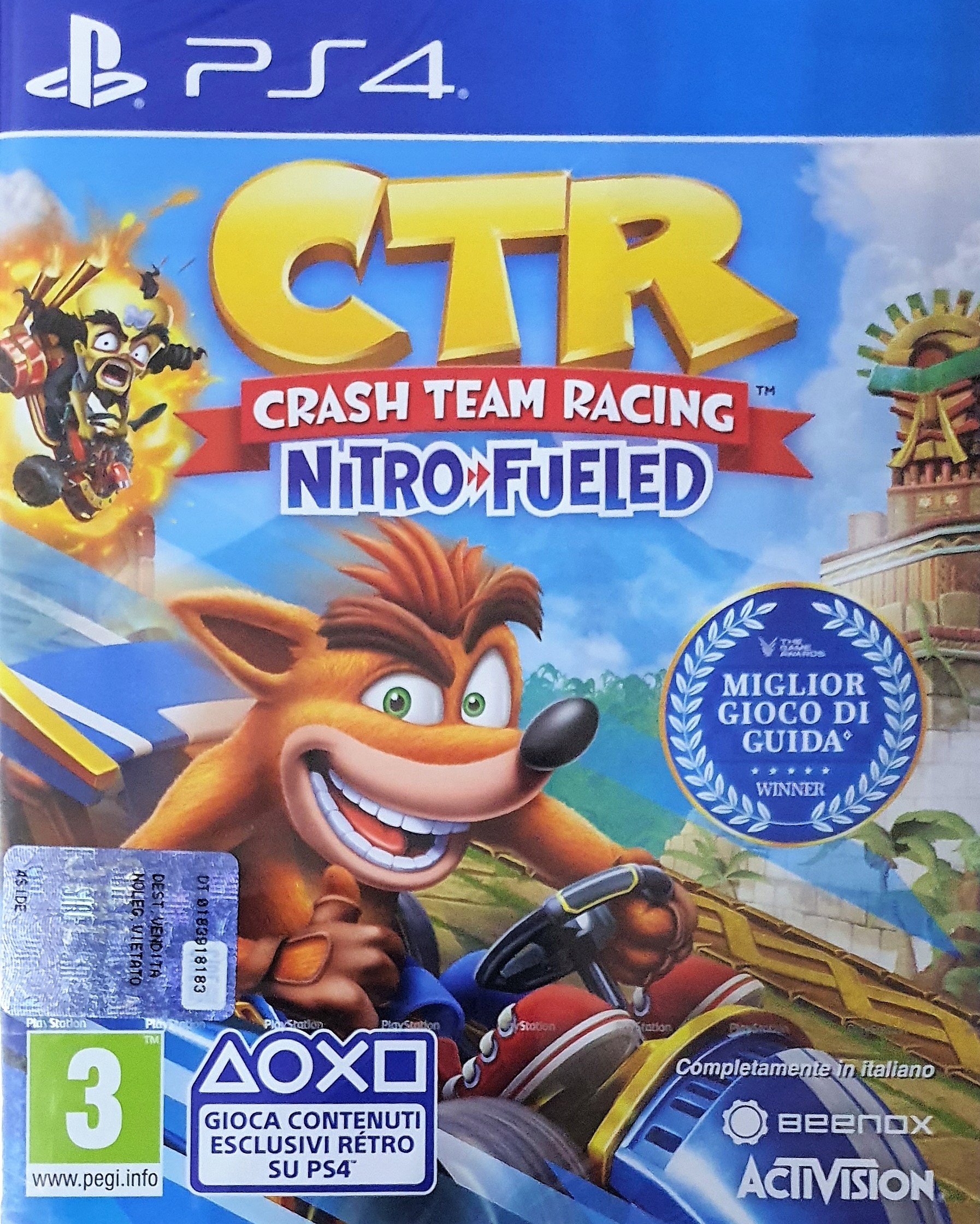 CTR CRASH TEAM RACING NITRO FUELED PLAYSTATION 4 PS4 PS5 MULTIGAMES - Stan: używany 115 zł ...