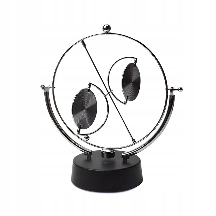 Bewegliche Perpetuum-Motion-Skulptur auf dem Schreibtisch