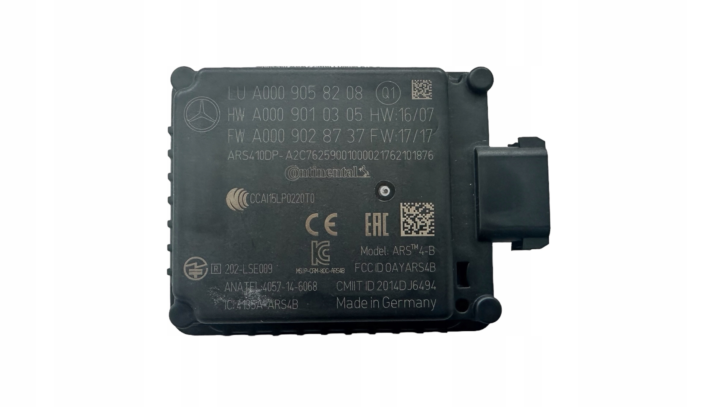 MERCEDES RADAR CZUJNIK MODUŁ A0009058208 FV A0009058208 0001 za 1200 zł ...