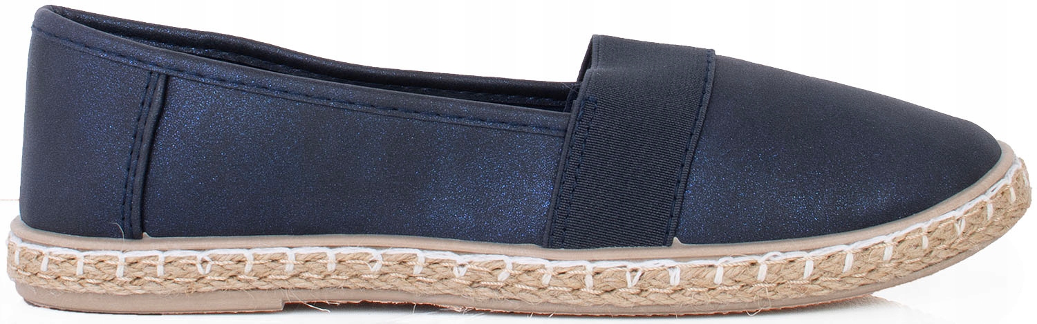 8597 GRANATOWE BALERINKI ESPADRYLE NA PLATFORMIE 39 (5905606116313 ...