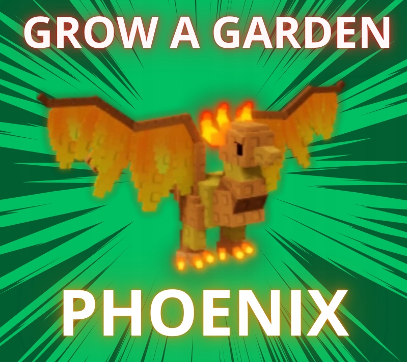 Phoenix | Feniks | Grow A Garden | Pet | GaG | Roblox - Stan: Produkt cyfrowy 39.99PLN - Sklepy ...