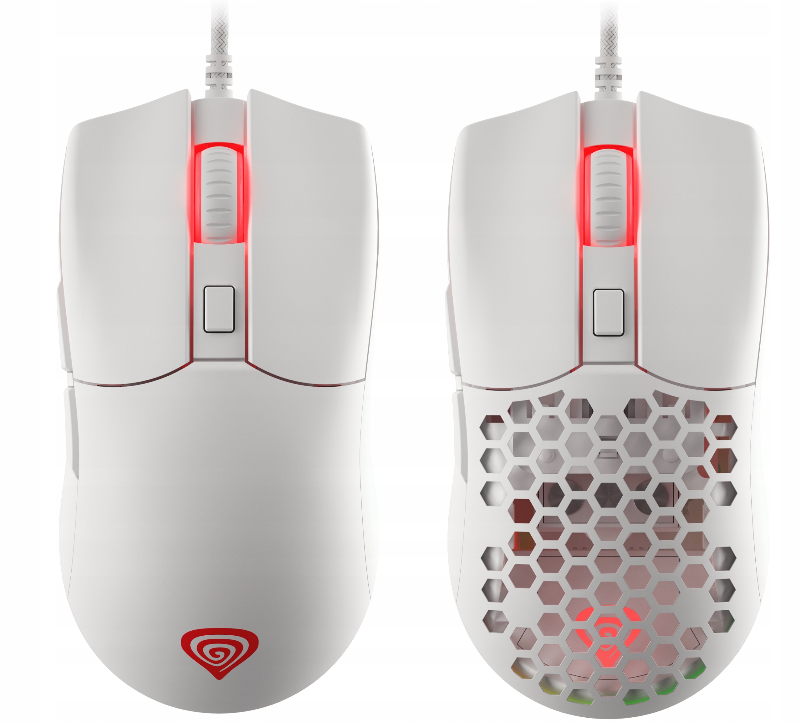 Myszka przewodowa Genesis Krypton 750 Biały sensor optyczny - Sklep, Opinie, Cena w Allegro