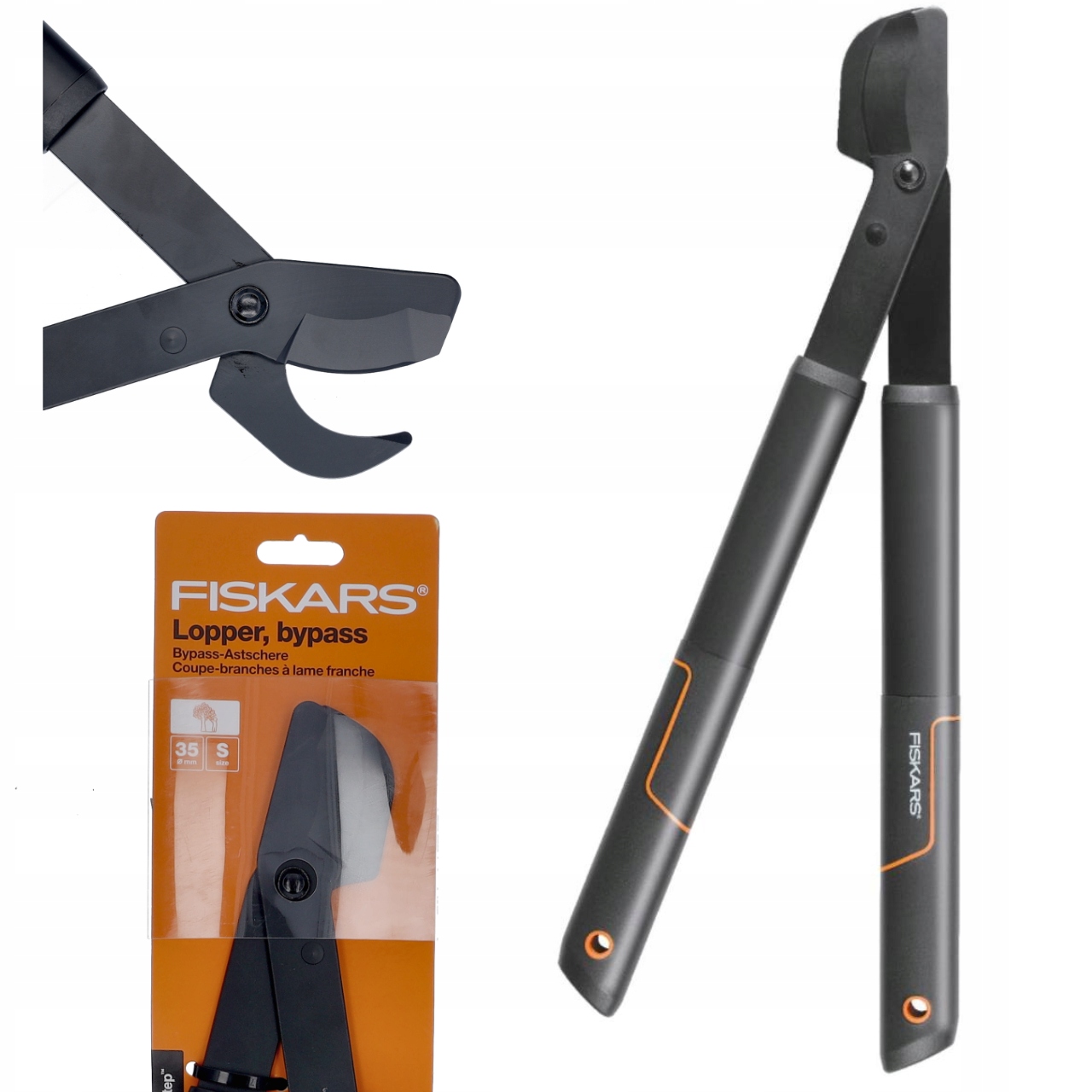 Sekator FISKARS nożycowy dwuręczny SingleStep L28 (5904134578716 ...