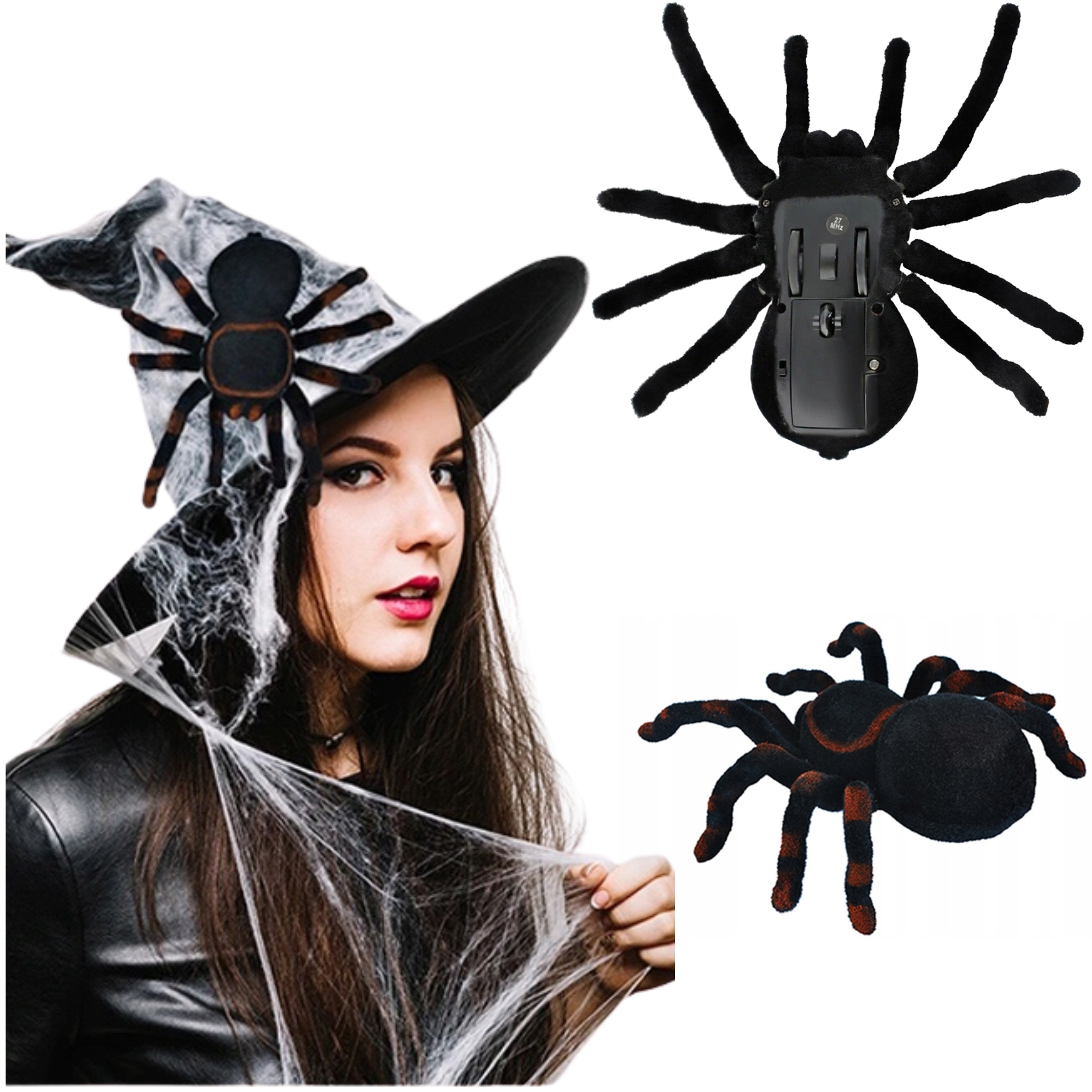 Pająk REALISTYCZNY HIT PREZENT ŚWIĘTA DZIECKA ZDALNIE STEROWANY NA ...