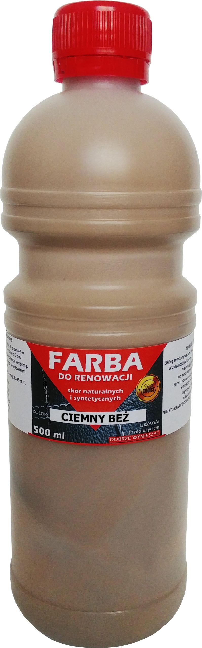 FARBA DO SKÓRY KIEROWNIC SKÓR CIEMNY BEŻ 500 ml 05905699021082 za 65 ... FARBA DO SKÓRY KIEROWNIC SKÓR CIEMNY BEŻ 500 ml 05905699021082 za 65 ...