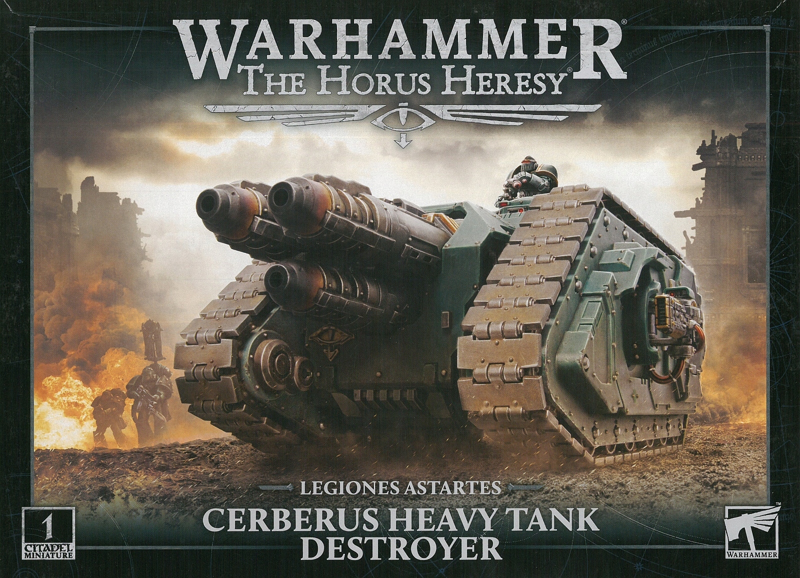 Warhammer 40000 LEGIONES ASTARTES: CERBERUS HEAVY TANK Games Workshop ...