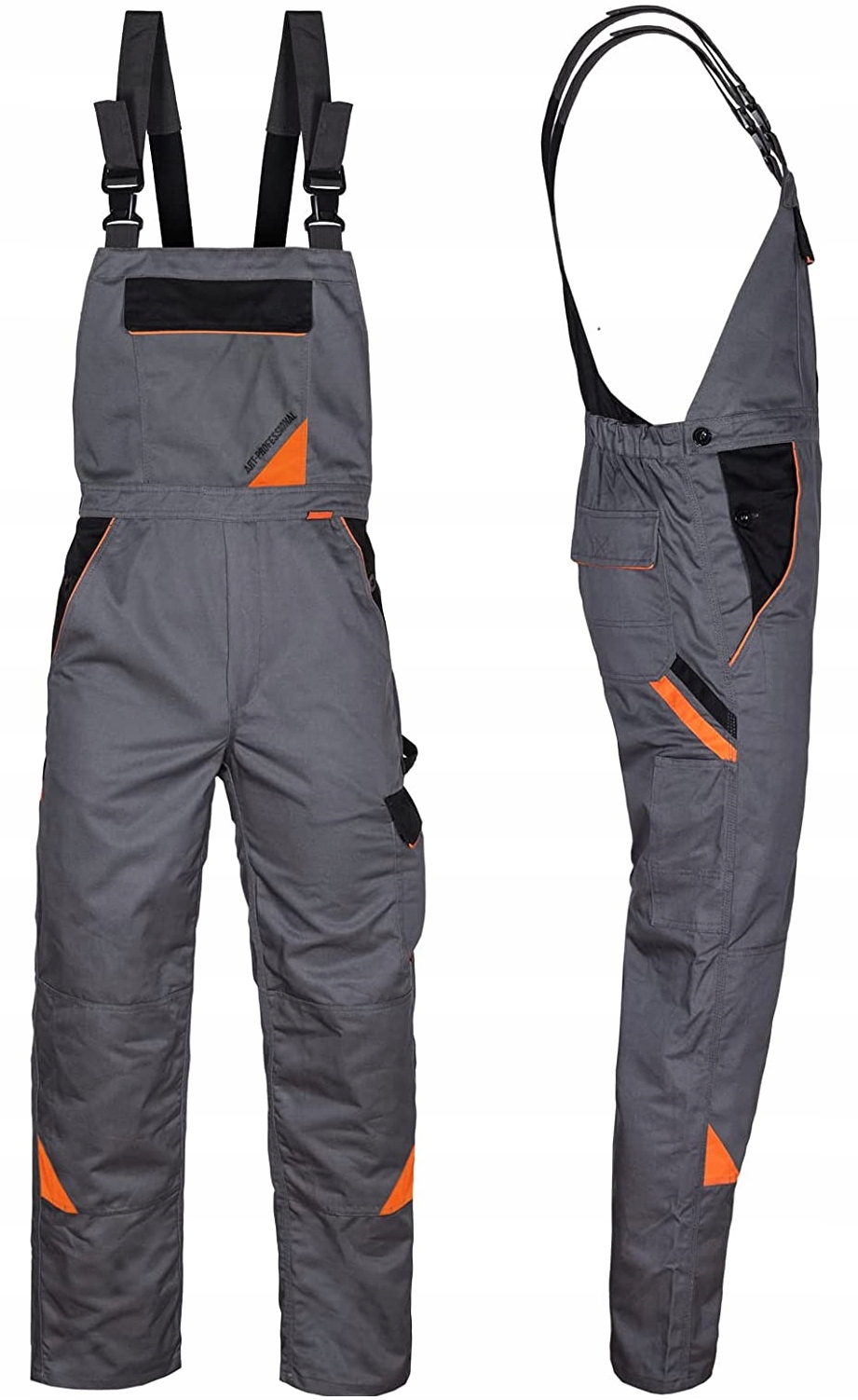 OGRODNICZKI ROBOCZE SPODNIE NA SZELKACH M / 48 • Cena, Opinie - Allegro