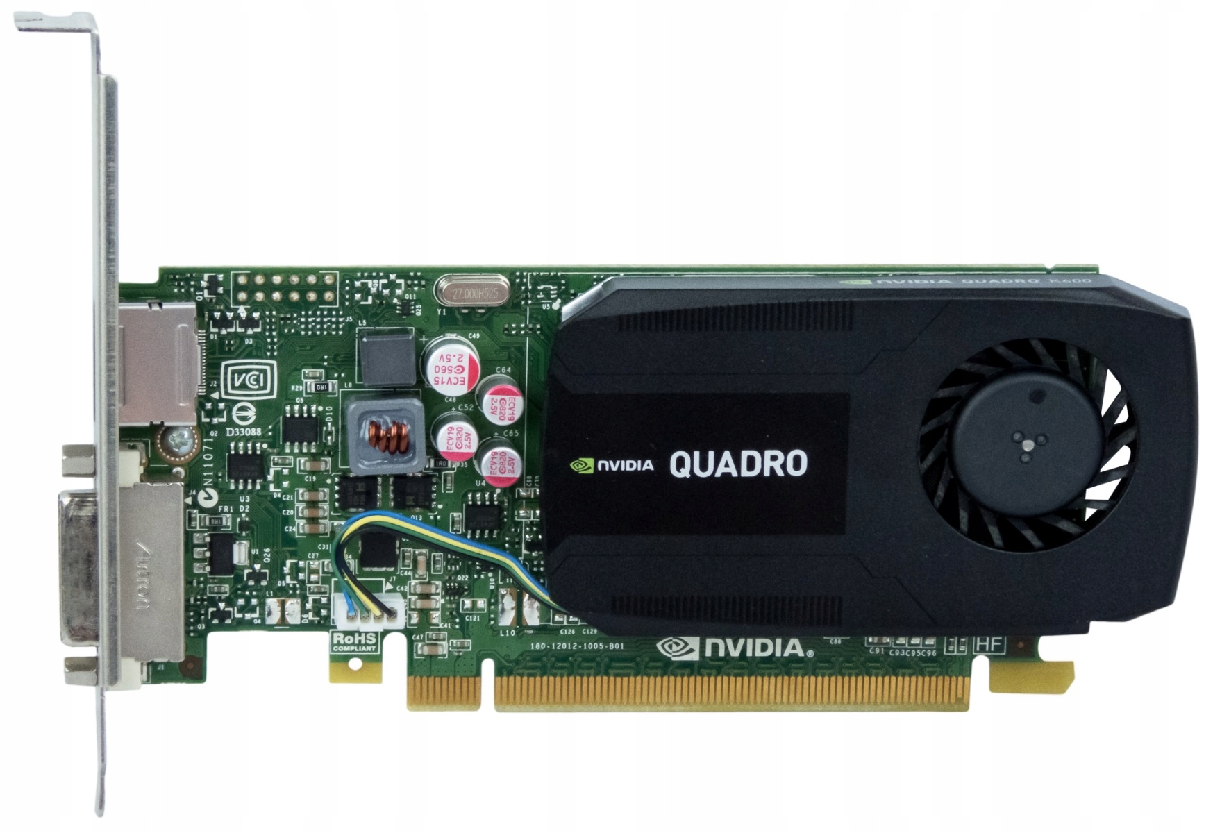 NVIDIA QUADRO K600 1GB PCIe za 1263 Kč - Allegro