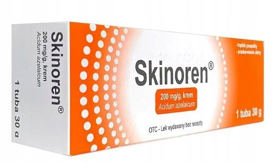 Skinoren krem trądzik przebarwienia 30 g Inpharm (5909991472016) • Cena ...