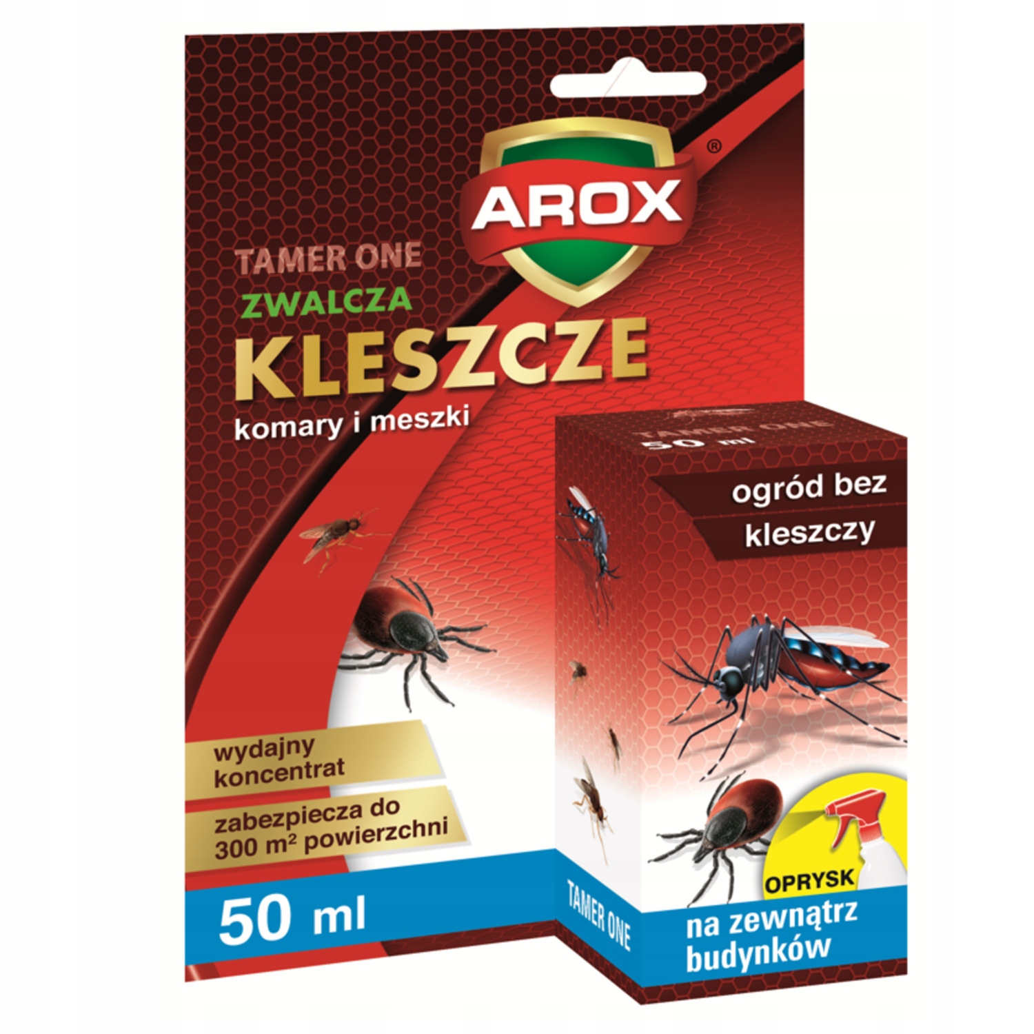 Tamer One Exit koncentrat do oprysków komary kleszcze meszki 50ml AROX ...