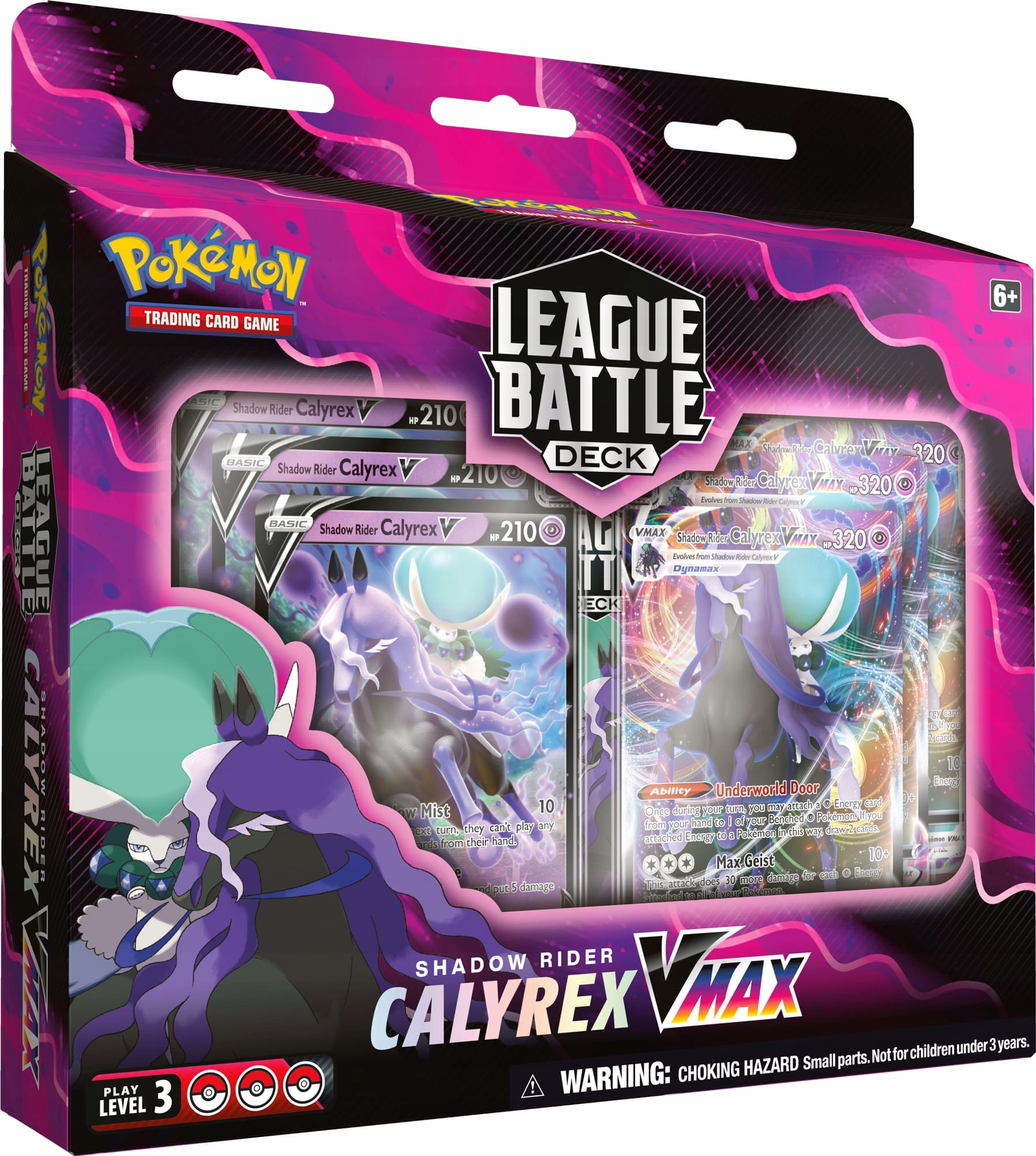 Zestaw Pokemon TCG: League Battle Deck Shadow Rider Calyrex VMAX - Stan ...