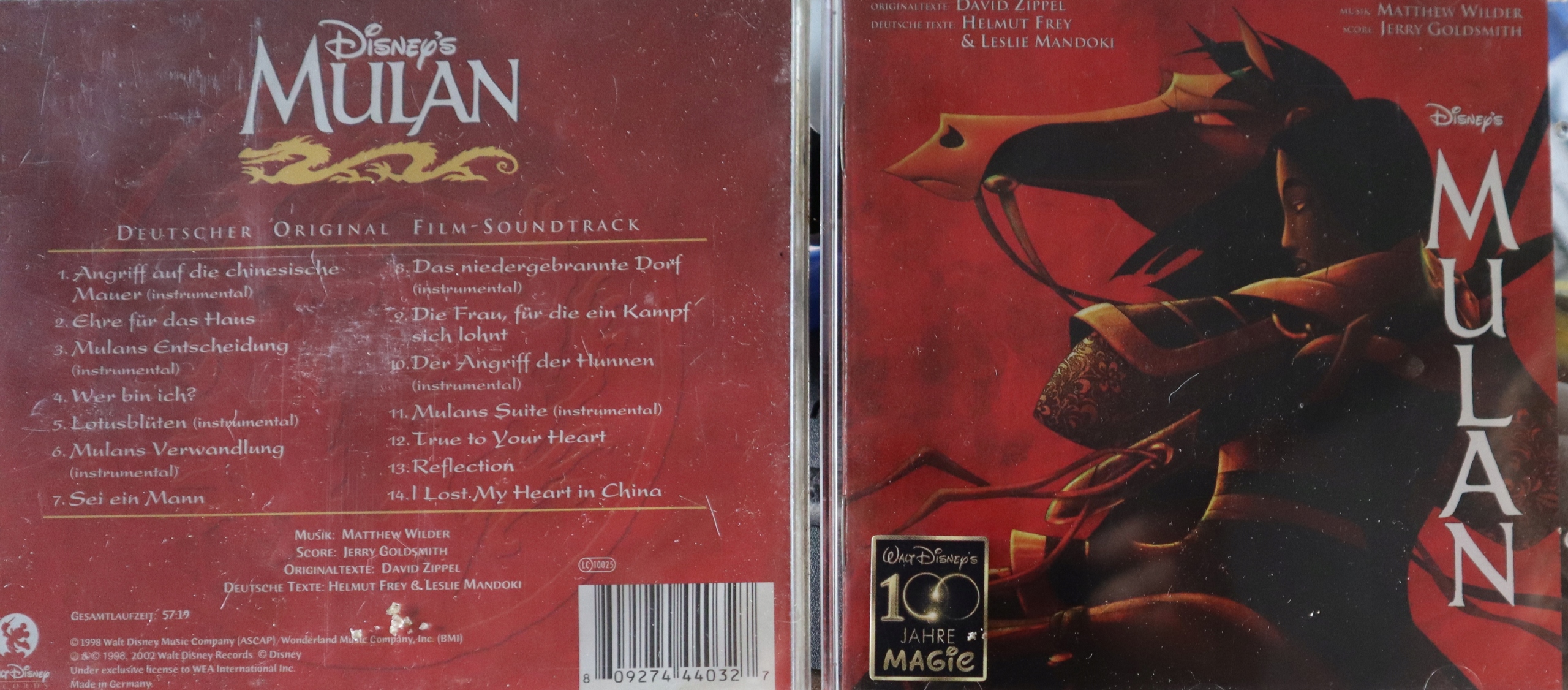Disney's Mulan (An Original Walt Disney Records Soundtrack) 17332720047 - Sklepy, Opinie, Ceny w ...