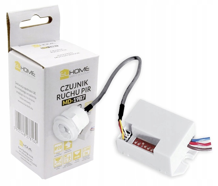 Czujka Ruchu Czujnik Zmierzchu PIR Sensor Mini 12V (5905548278162 ... Czujka Ruchu Czujnik Zmierzchu PIR Sensor Mini 12V (5905548278162 ...