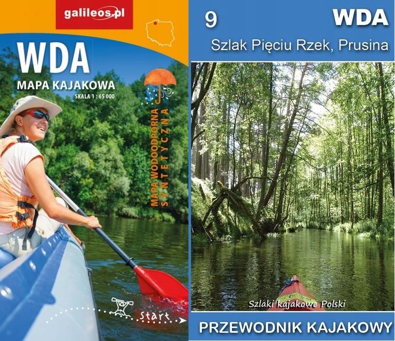 Wda mapa kajakowa Praca zbiorowa - 133.99PLN - Allegro - Raty 0% ...