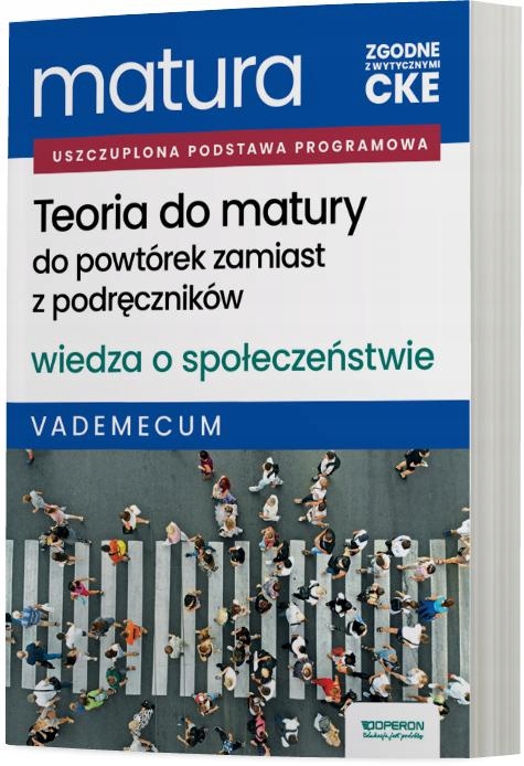 Matura wiedza o społeczeństwie vademecum Iwona Walendziak Mikołaj ...