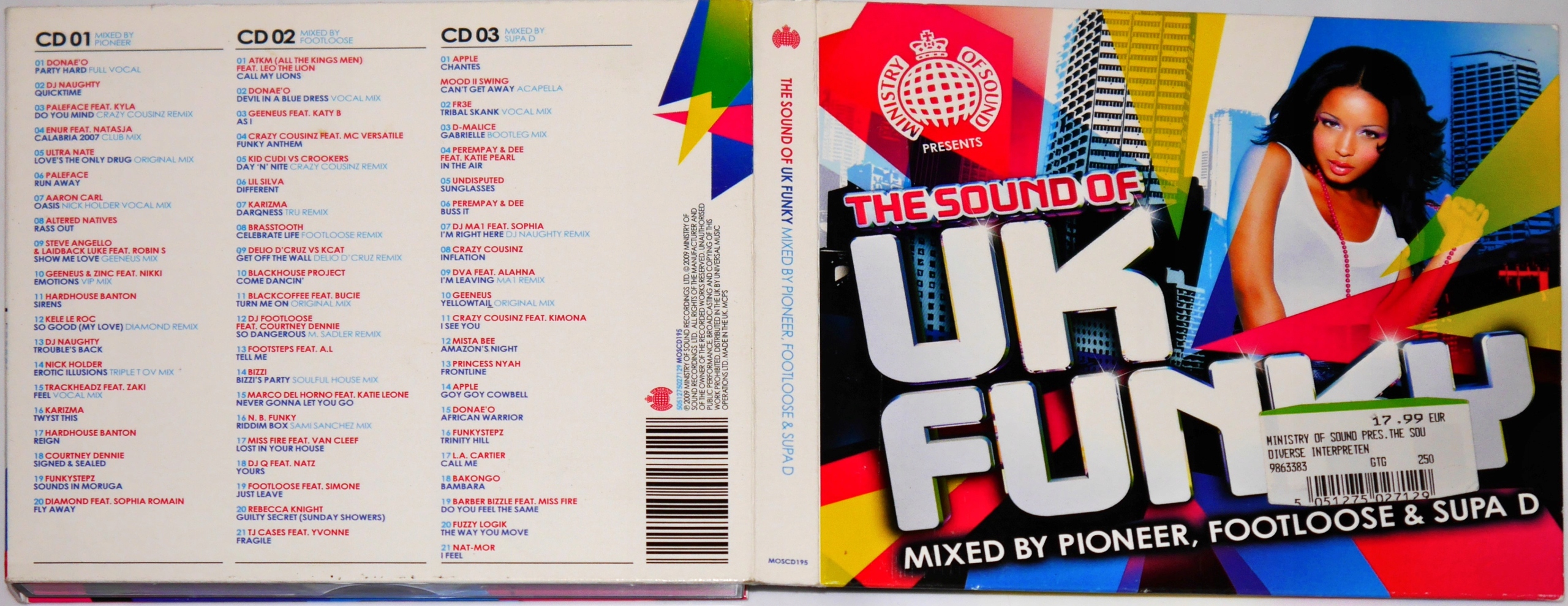 Pioneer, Footloose, Supa D - The Sound Of UK Funky 13642267154 - Sklepy ...