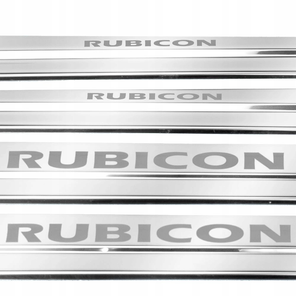 JEEP WRANGLER MK3 JK Küszöbvédő léc RUBICON 4-ajtós fényes kivitel, (8800156779902) • Ár ...