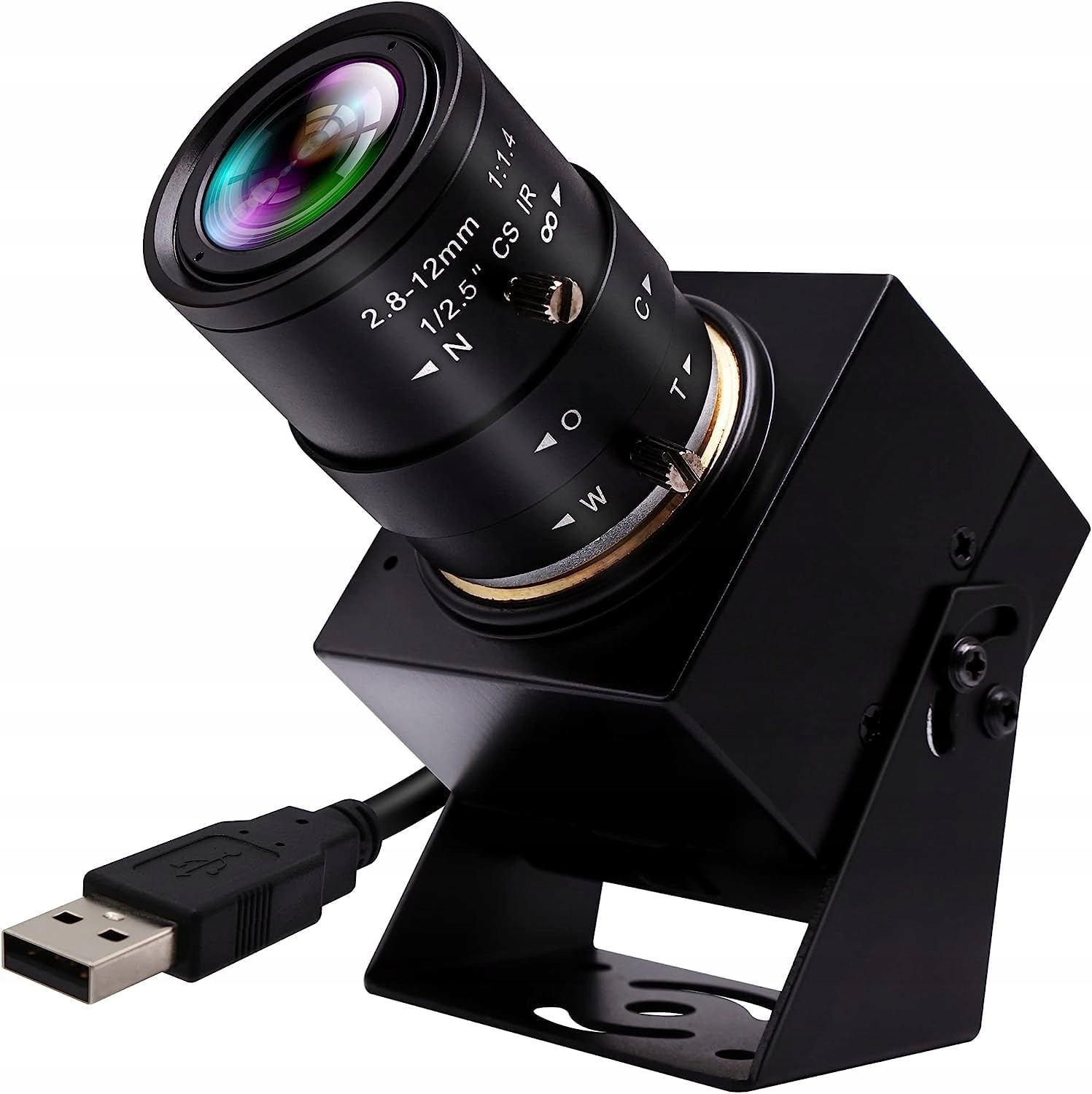 KAMERA 4K USB NA PC IMX415 RĘCZNY ZOOM 2,8-12MM KAMERA INTERNETOWA UVC ...