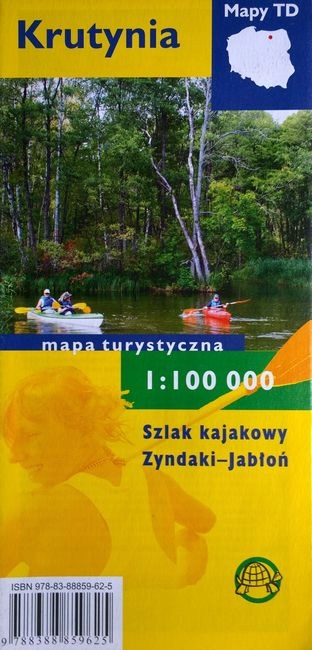 Krutynia Mapa turystyczna 1:100 000 Praca zbiorowa - 31.99PLN - Allegro ...