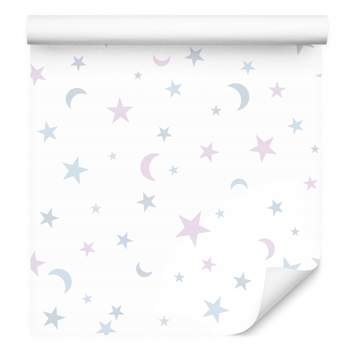 Tapeta pro děti hvězdičky KNIHY nebe vzory za 1058 Kč - Allegro