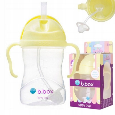 Bidon ze słomką B.Box Gelato Banana Split 240 ml (9353965005223) • Cena, Opinie • Kubki i bidony ...