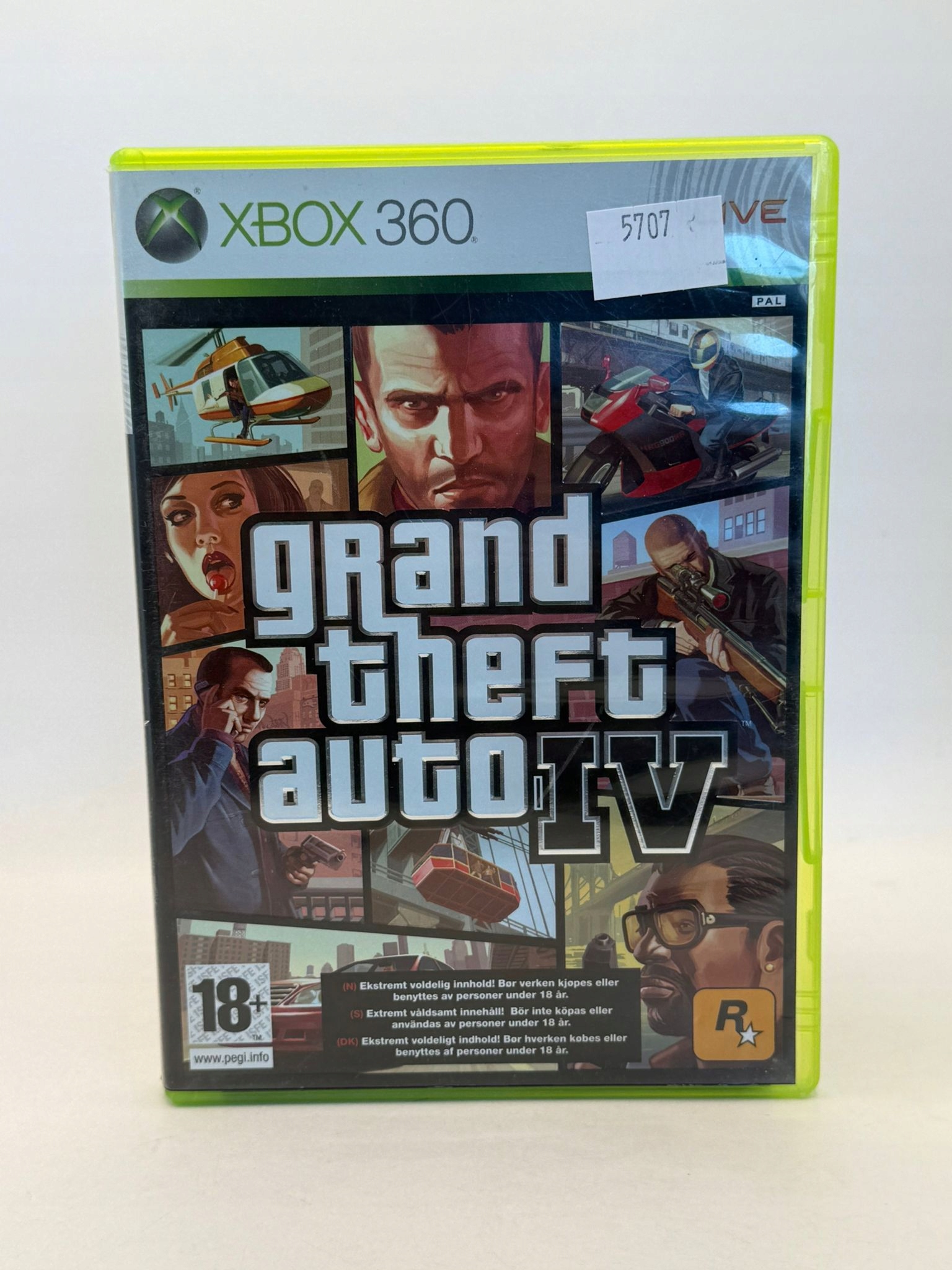 Grand Theft Auto IV XBOX 360 Używana Xbox 360 pudełkowa - Stan: Używany ...