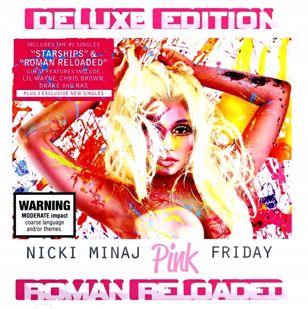Pink Friday: Roman Reloaded Nicki Minaj CD • Cena, Opinie - Allegro