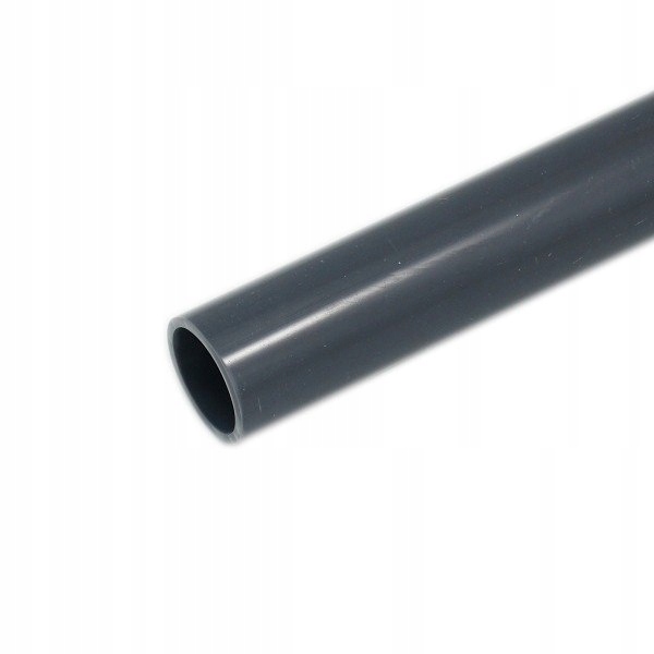 Rura PVC-U, 40 mm, długość 2m, 10 Bar szary. (4019305559072) • Cena ...